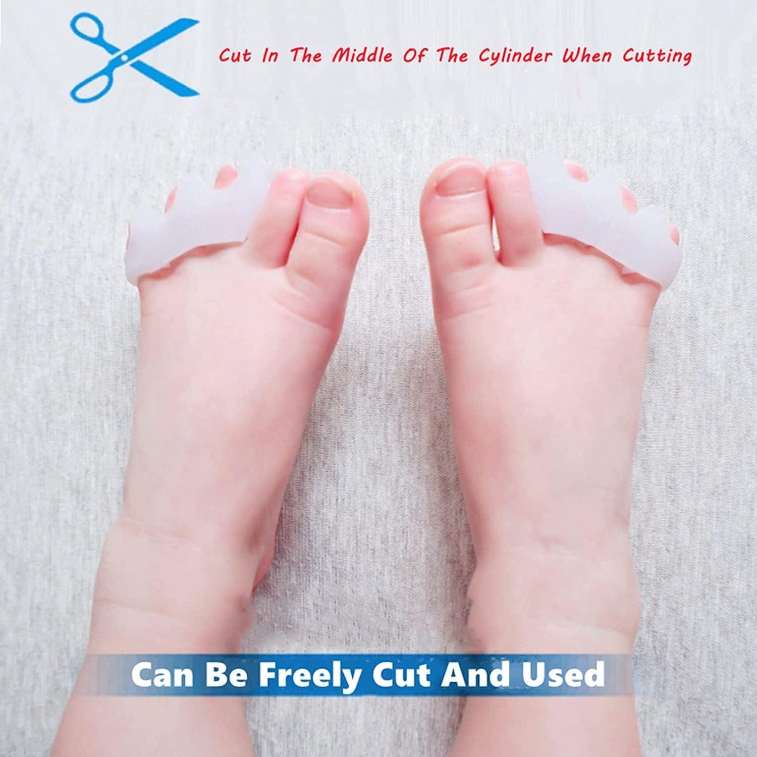 Kid Gel Toe Separator for Children (3-6 Years) - Silicone Bunion ...