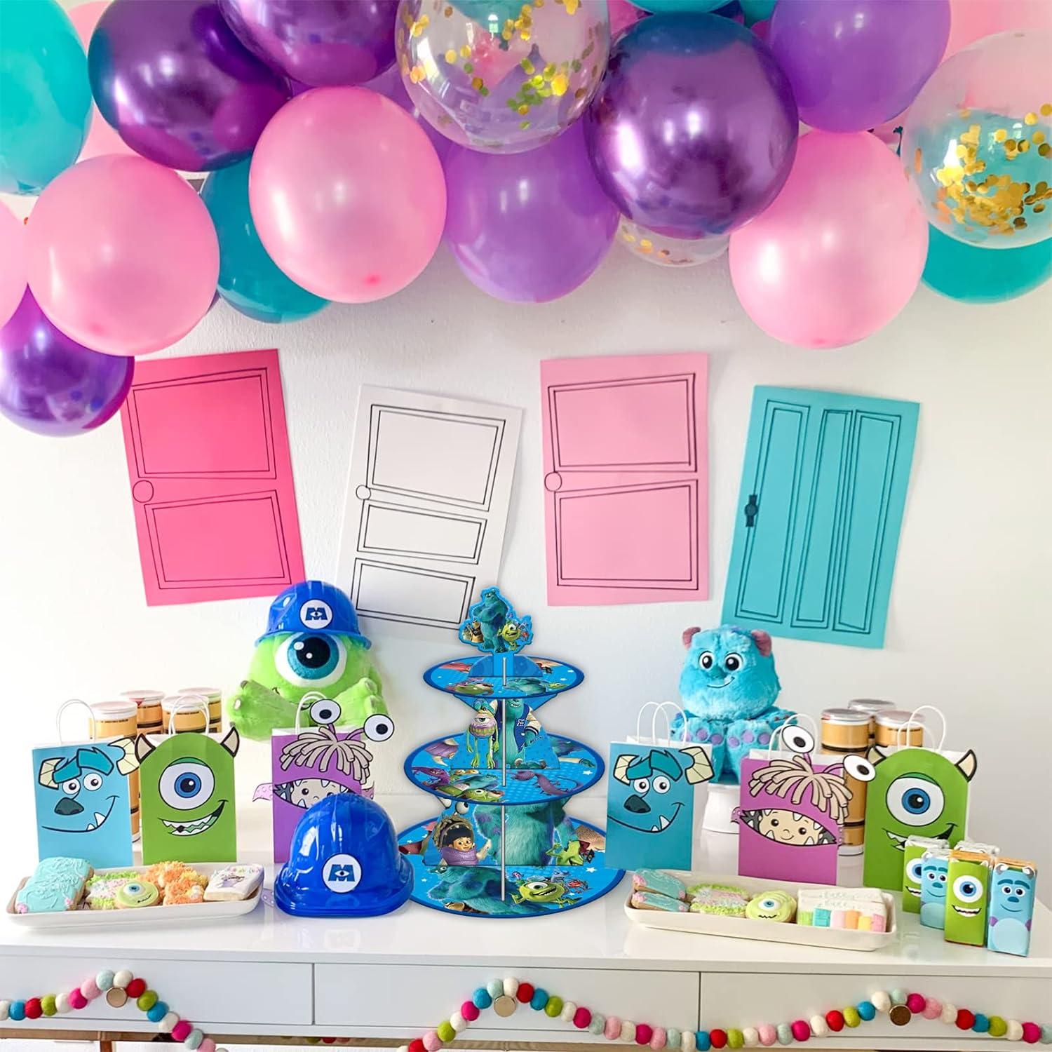 Monsters inc Party Supplies Monsters Inc Birthday Party Cakestand - 3 ...