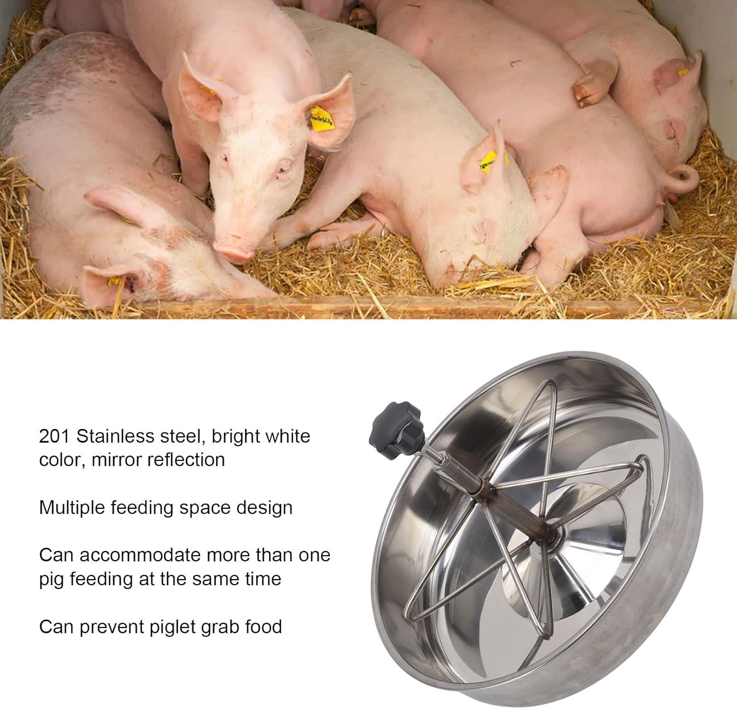 Buy Large Piglet Feeding Trough | Durable Pig Feeder Bowl & Food Tray ...