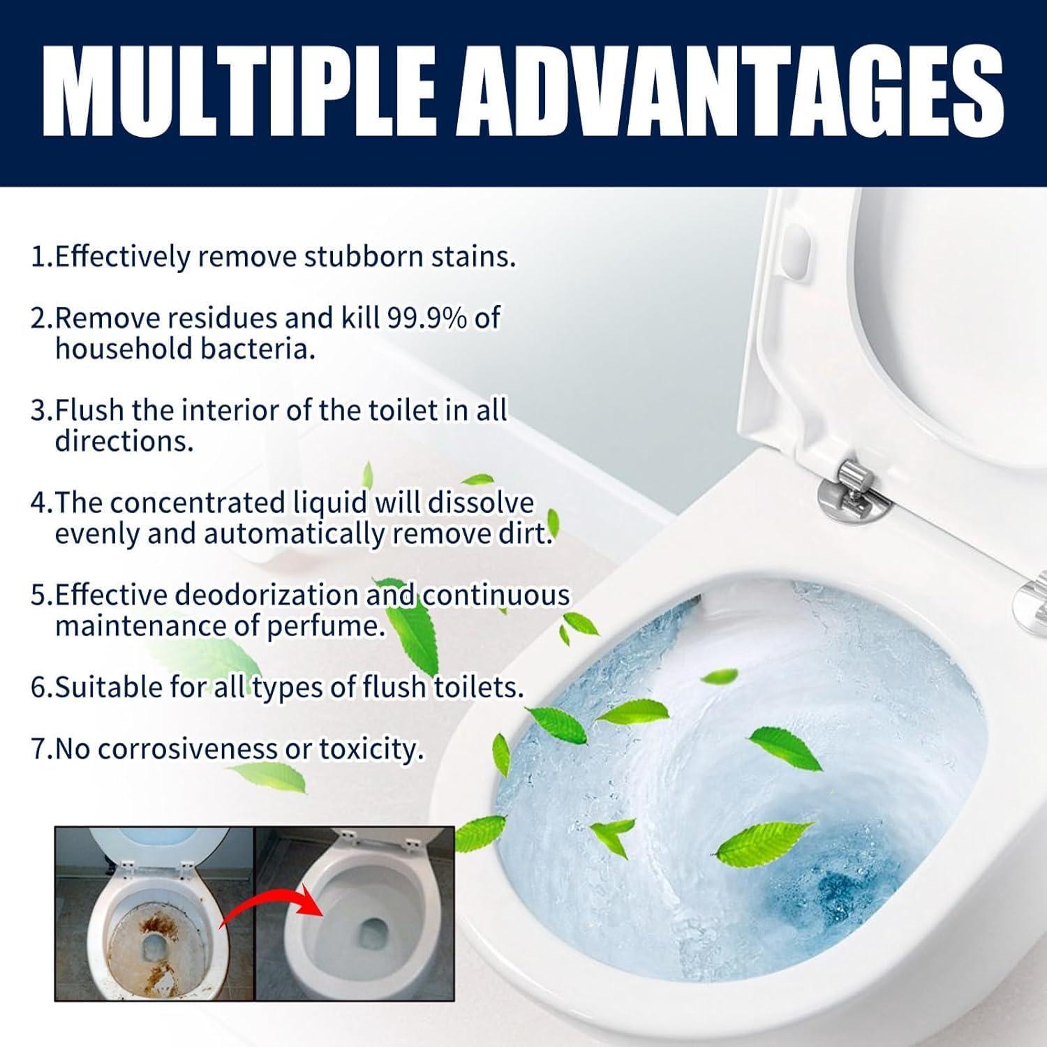 Splash Foam Toilet Cleaner Splash Cleaner Foaming for Toilet Natural ...