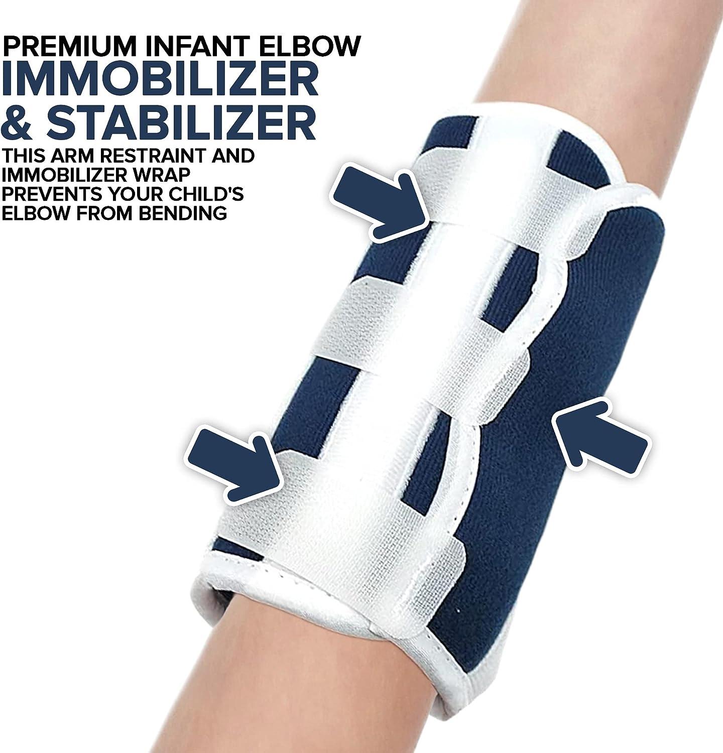 MARS WELLNESS Pediatric Child Elbow Immobilizer Stabilizer Splint - Arm Restraint for Toddlers ...