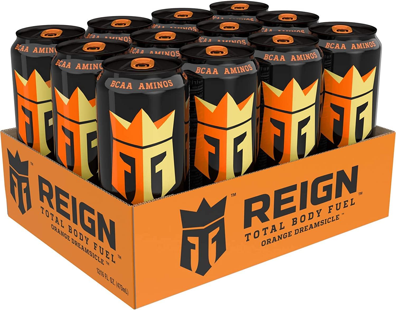 Reign Total Body Fuel Orange Dreamsicle Fitness & Performance Drink 16 ...