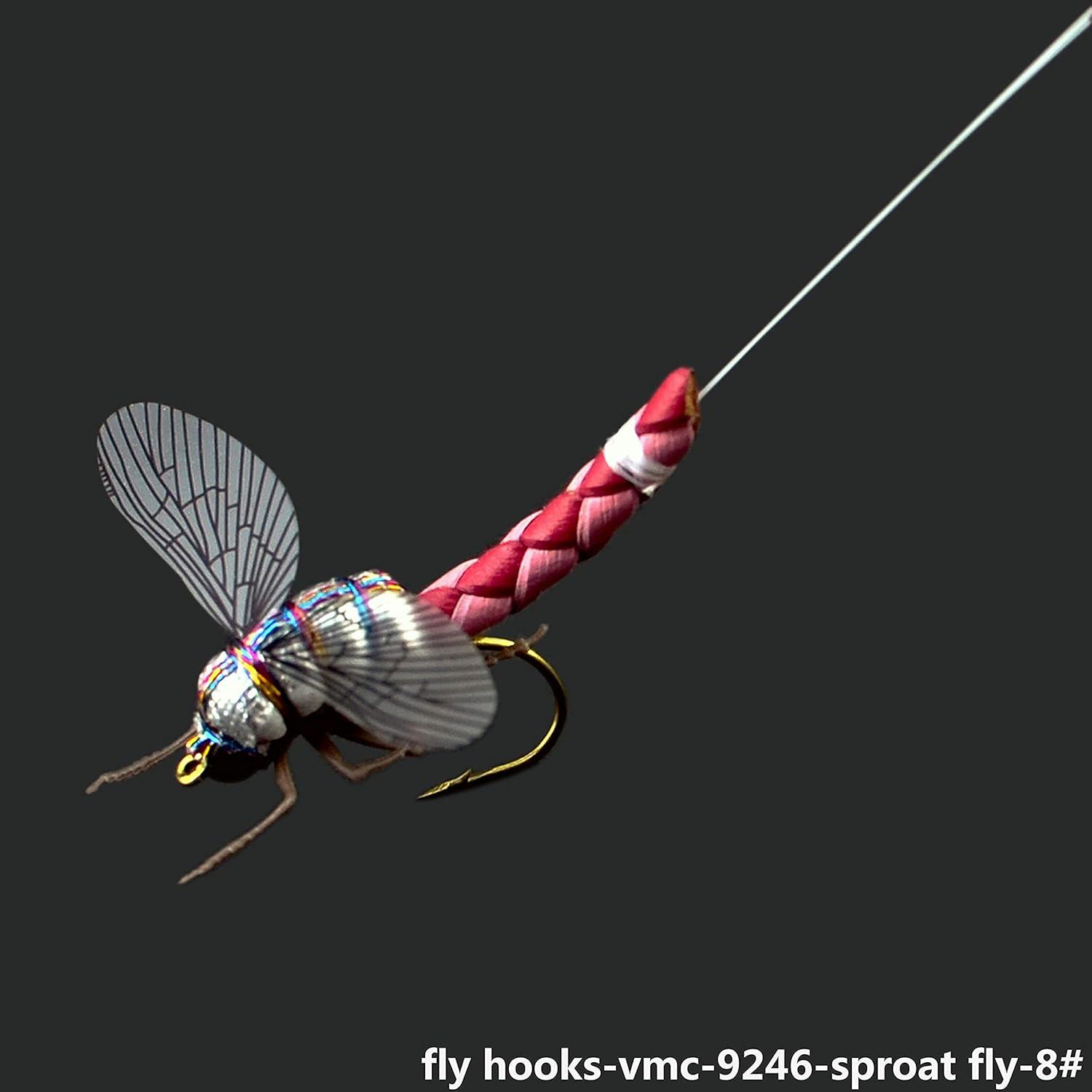 Premium Fly Fishing Flies Set with Box - Nymphs Dry Wet & Streamers ...