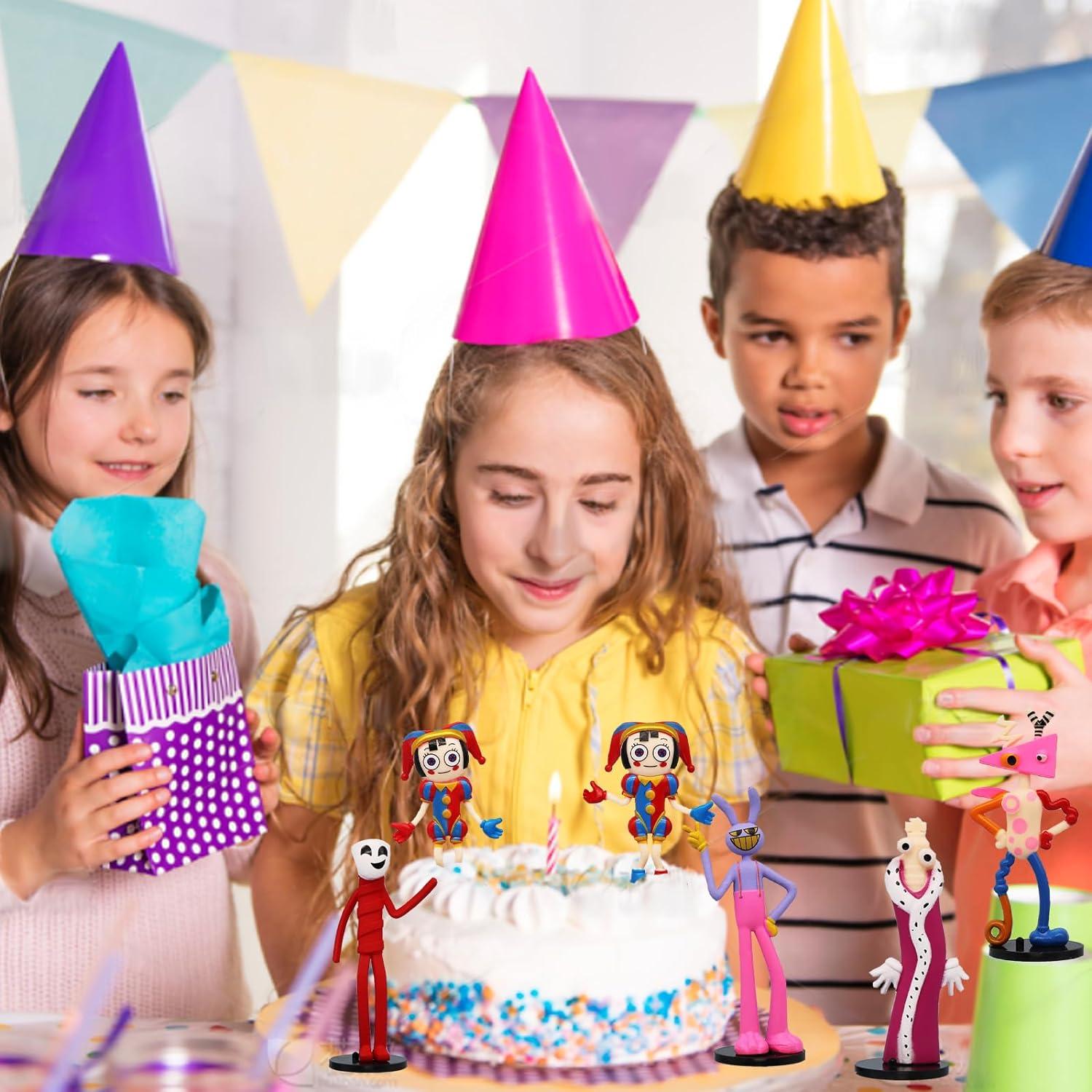 8 Pieces The Amazing Digital Circus Figures Mini Figures Cake ...