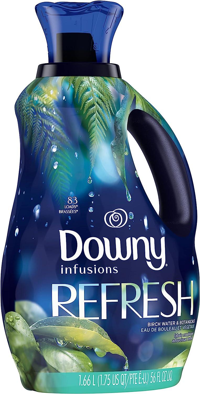 Downy Infusions Laundry Fabric Softener Liquid - Refresh with Birch ...