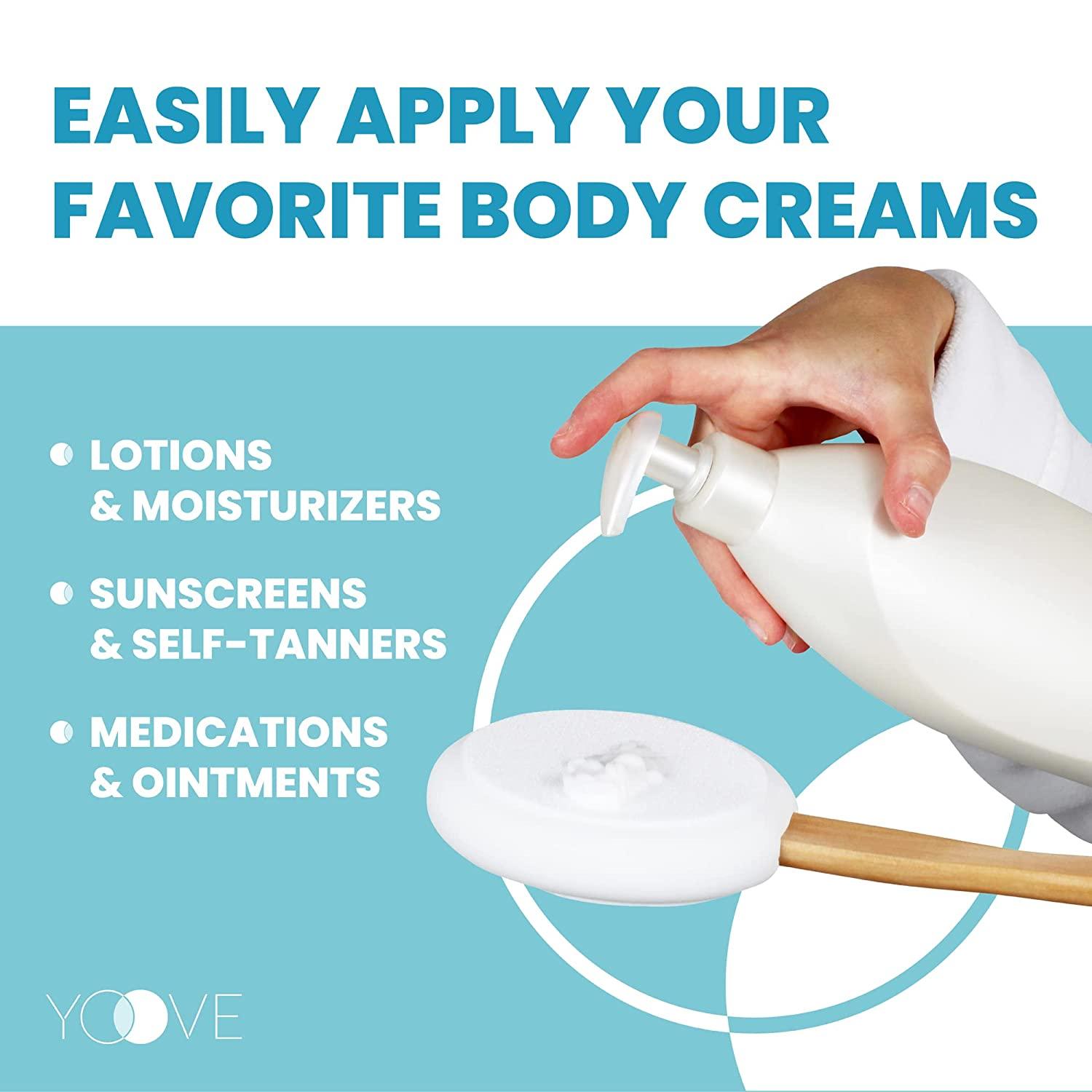 17 Long Handle Lotion Applicator for Back - Easy Reach Self Application ...