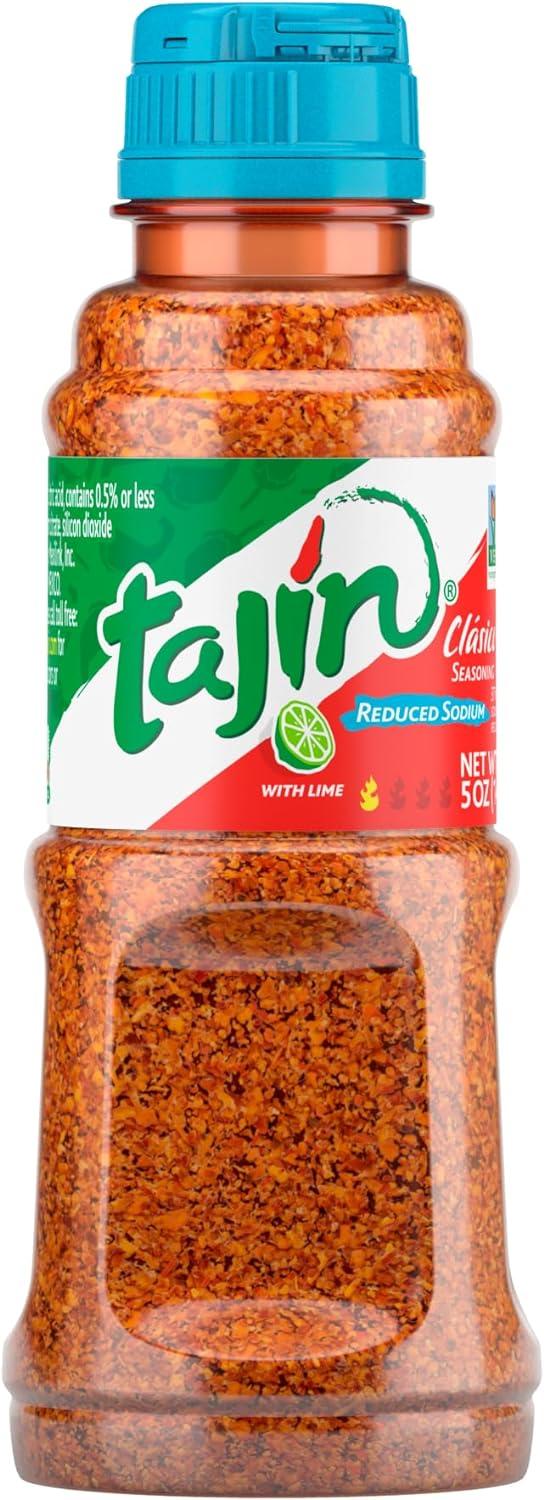 Tajin Chilli & Lime Seasoning Low Sodium 142g / Mexican Fruit and Snack ...