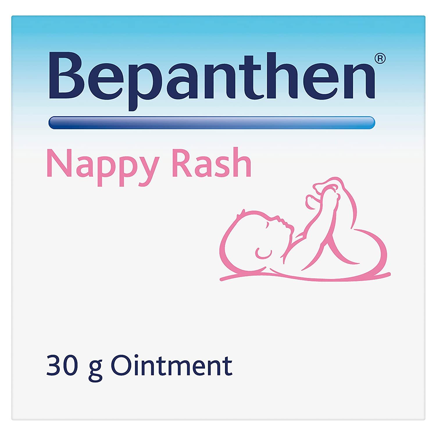 Bepanthen Nappy Rash Diaper Ointment 30g - Barrier Protection for ...