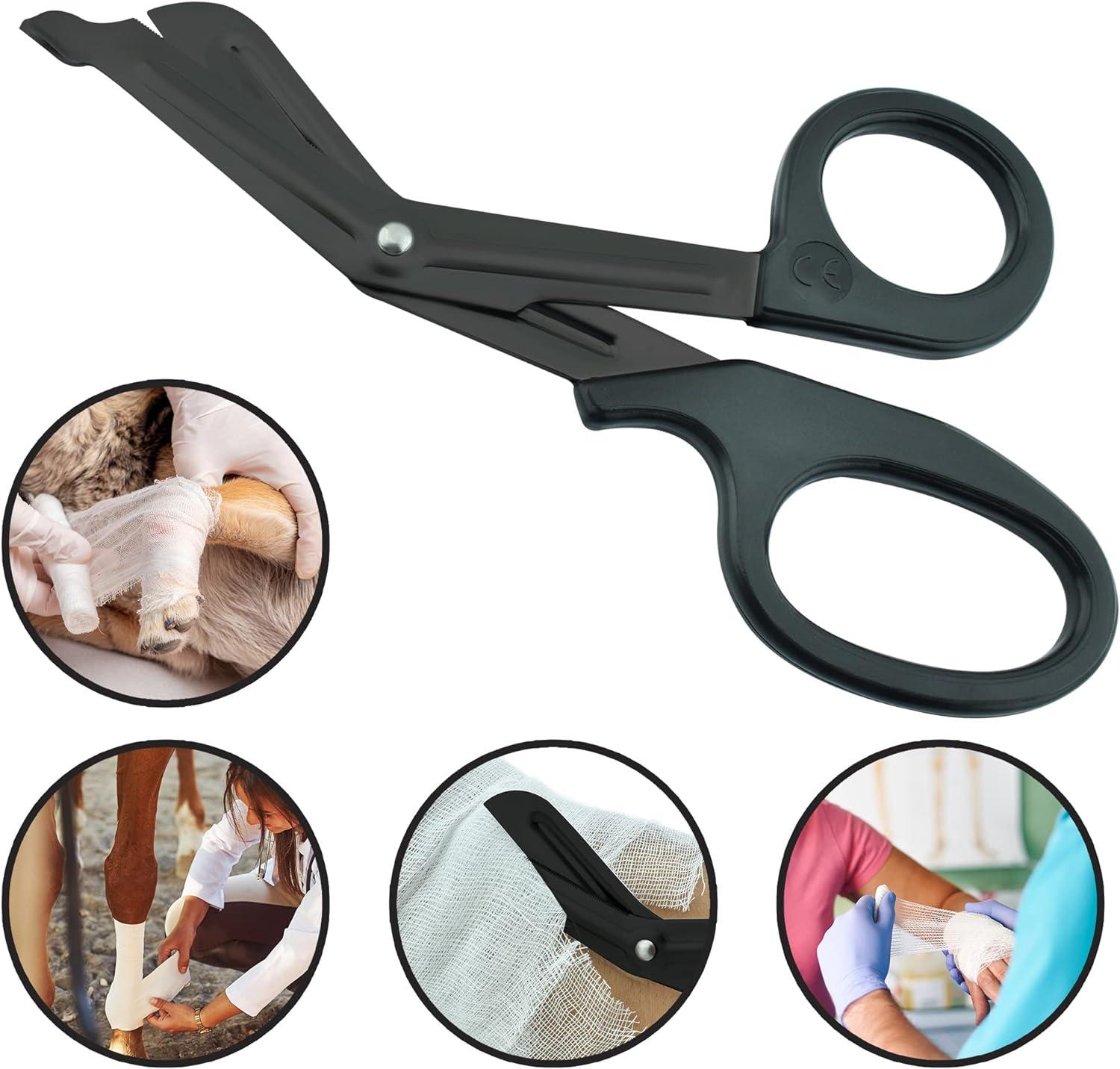 Spire Tool USBUK-18 Tactical Stealth Black Trauma Shears, 7.5 inch ...