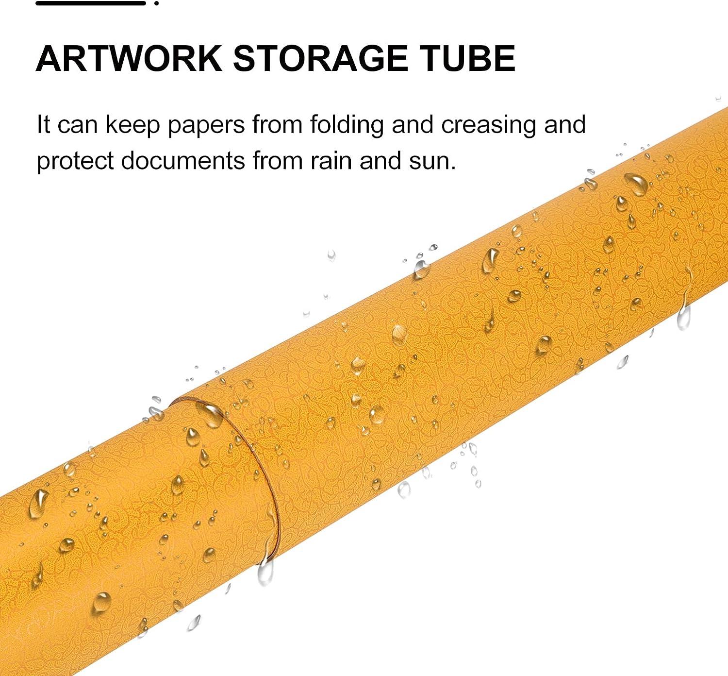 Milisten Poster Tube Portable Expandable Blueprint Drafting Document ...