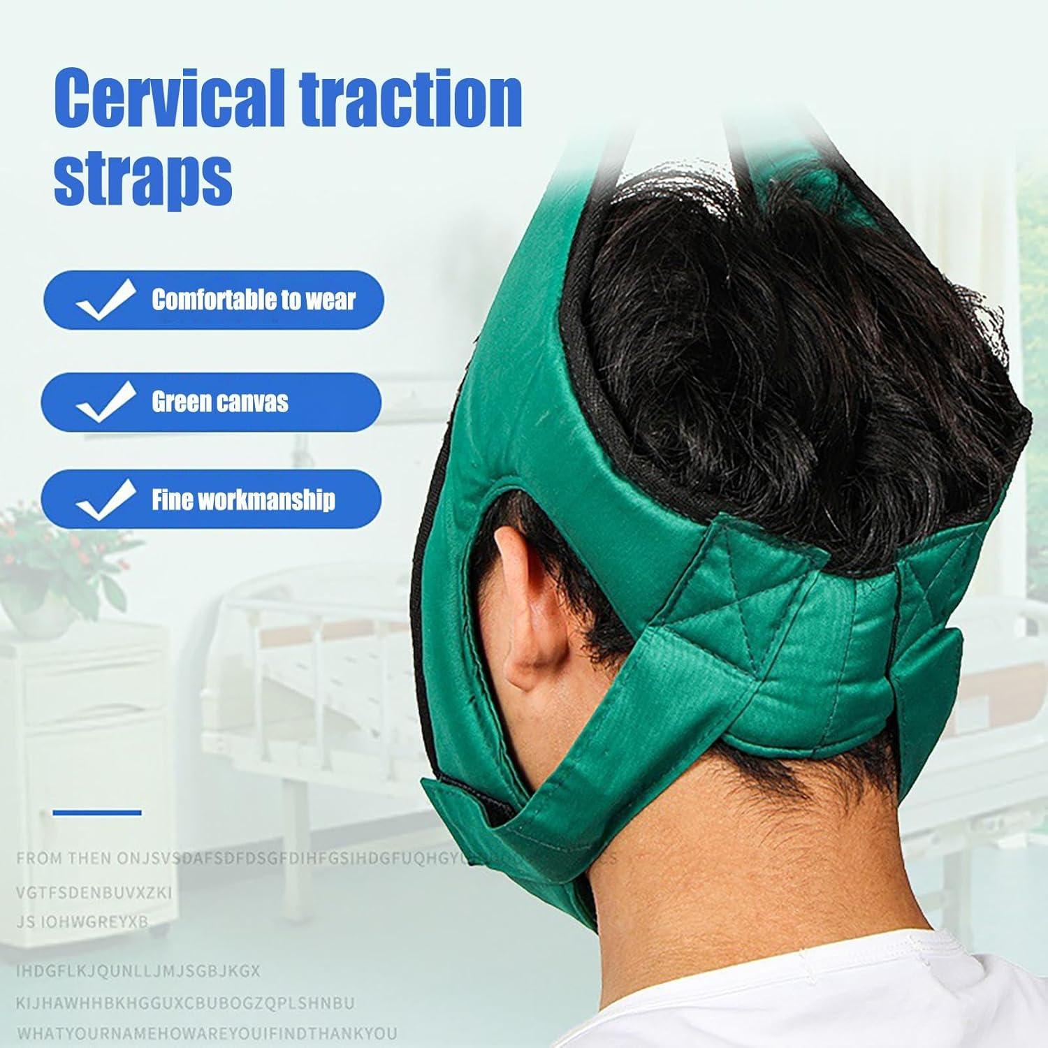 Fivetoo Adjustable Cervical Traction Belt - Hamock Nettraction Harness ...