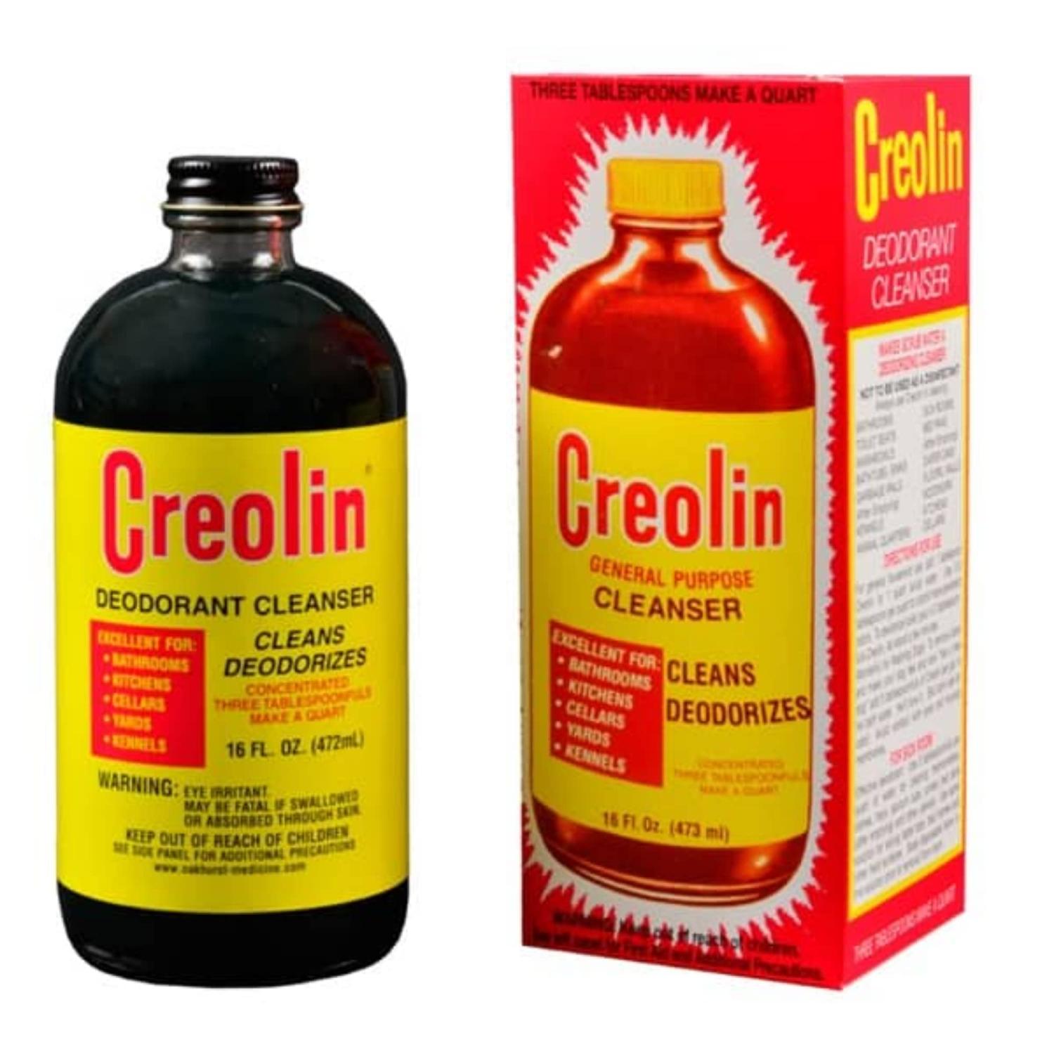 CREOLIN Multi Purpose Cleaner Concentrate Deodorant Cleanser 16 Fl Oz ...