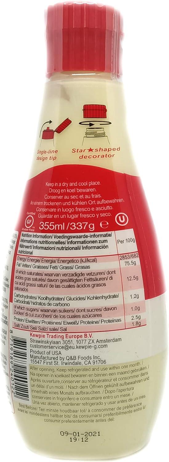 Kewpie Japanese Cult Mayonnaise Original 355ml | QP Mayoo Gluten Free 355ml - Shop the Best ...