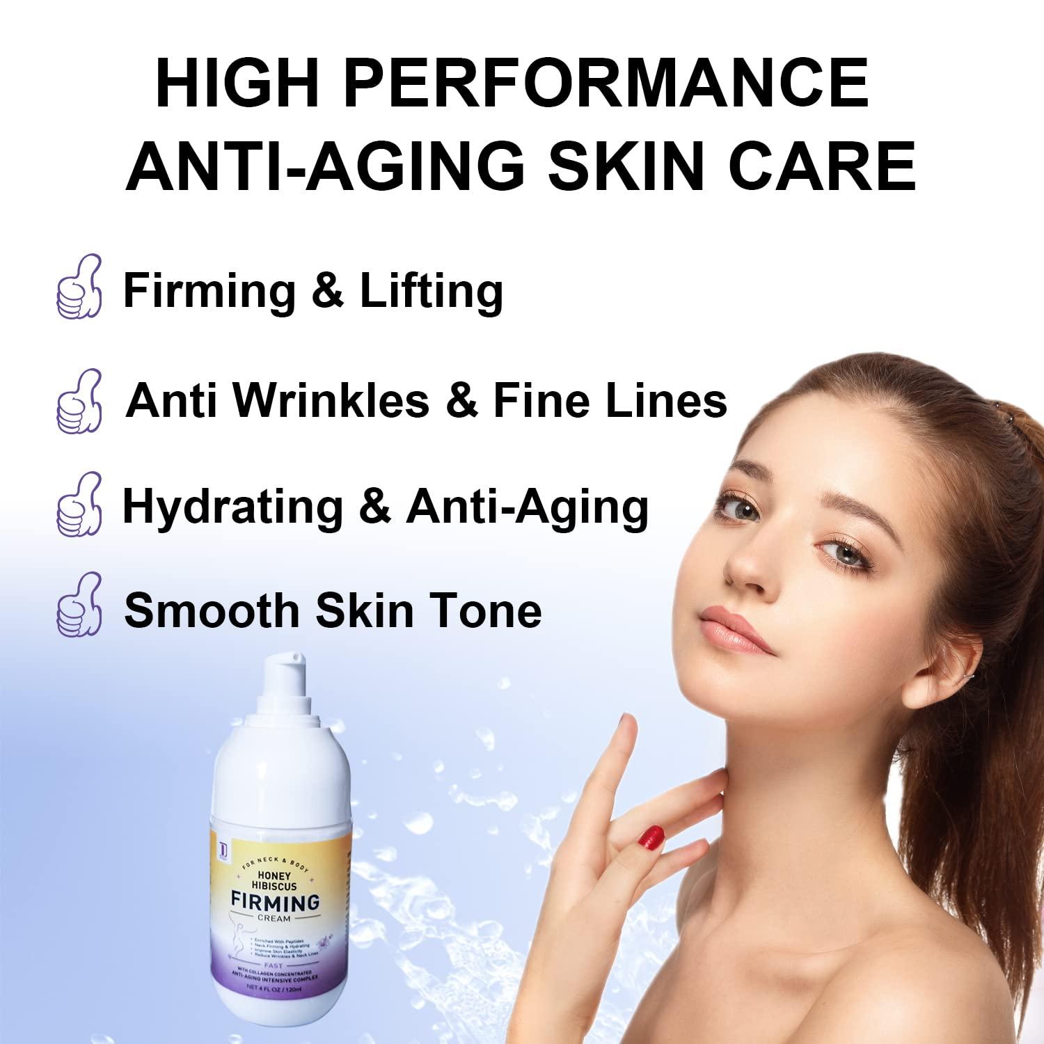 Hibiscus And Honey Firming Cream Skin Tightening And Neck Firming