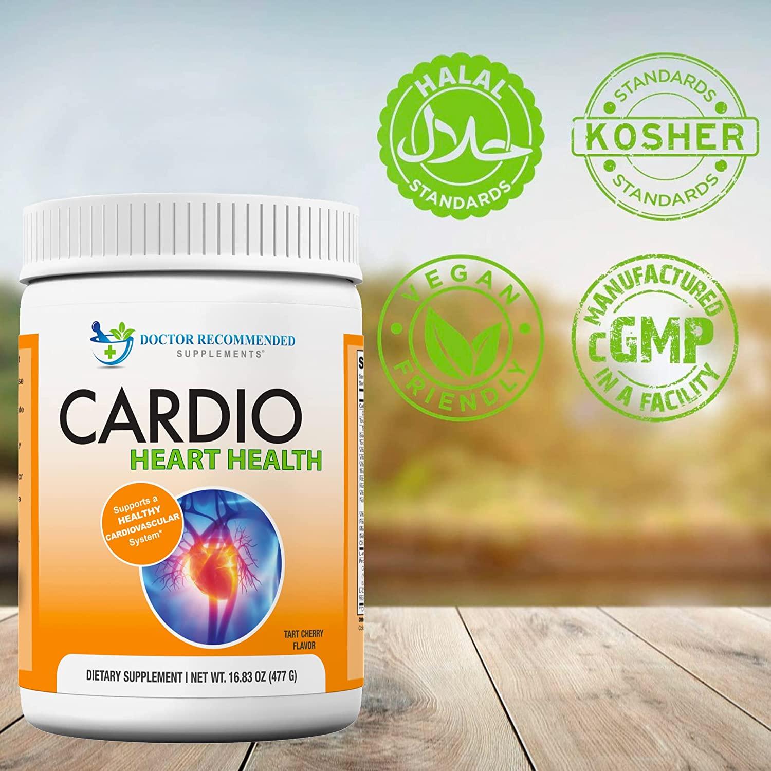 Cardio Heart Health Powder - L-Arginine 5000mg & L-Citrulline 1000mg ...