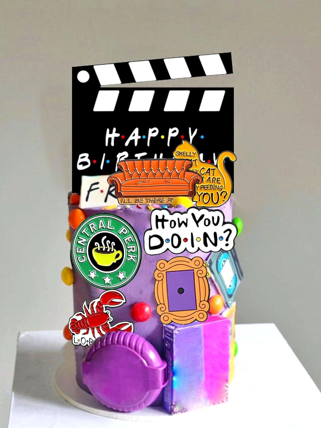 LaVenty 27 PCS Friends Cake Topper Lobster Friends Cake Toppers Friends ...