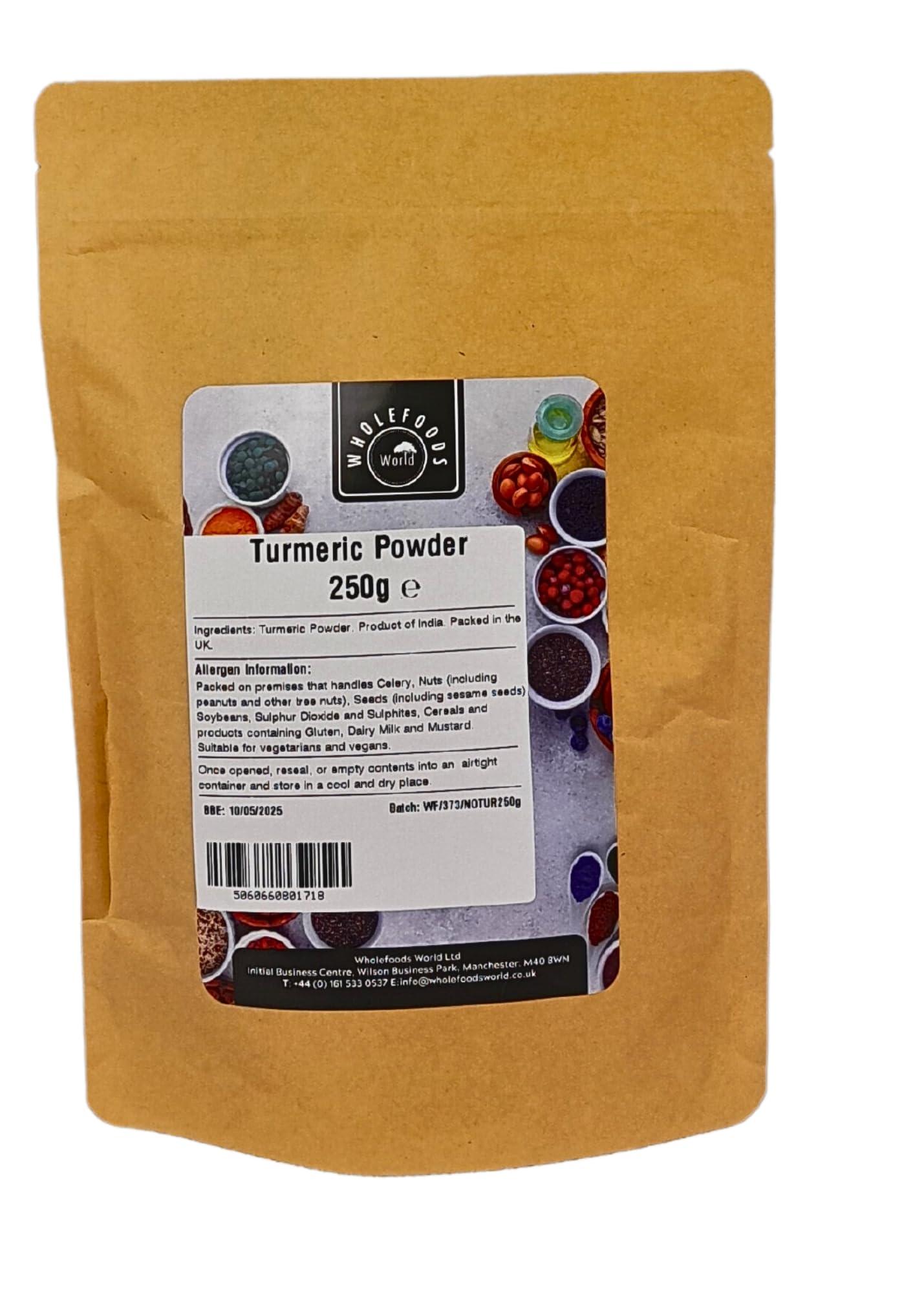 Premium Quality Turmeric Powder 250g - Organic and Fresh | [Brand Name ...