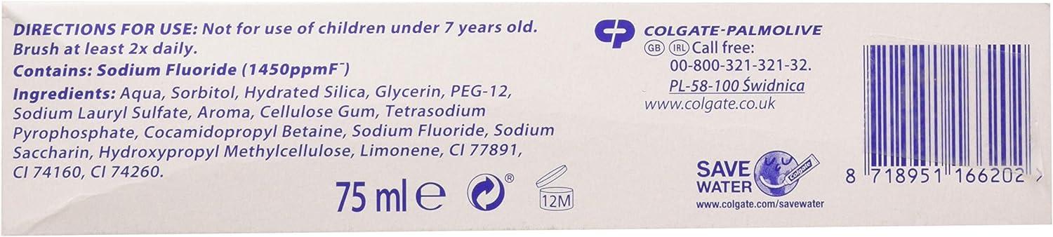 Colgate Max White Crystal Mint Toothpaste 75ml - Brighten Your Smile ...