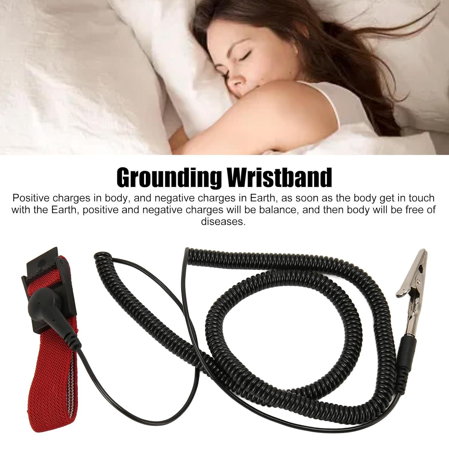 Grounding Bracelet - Remove Static & Reduce Stress | 5m Cable Health ...