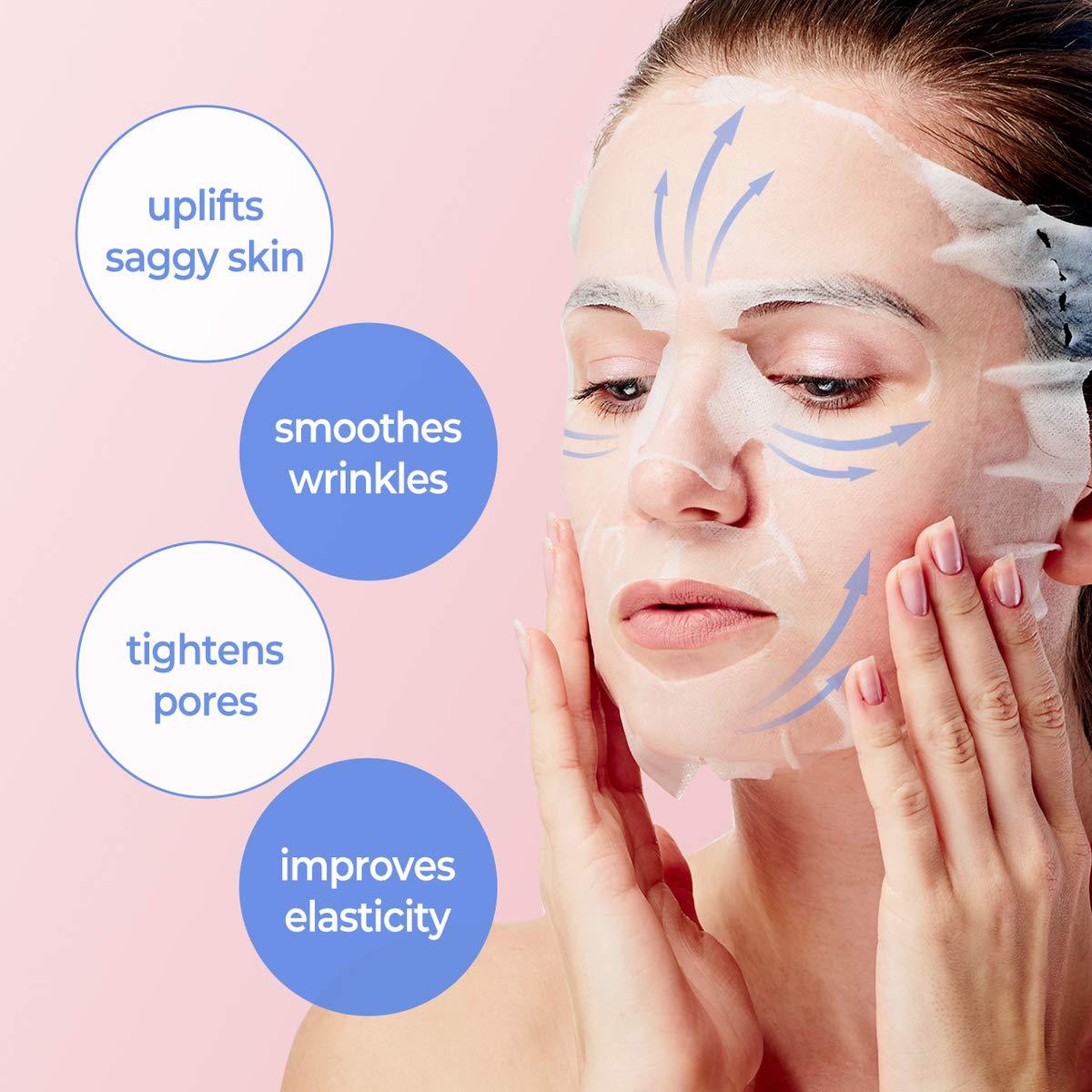 Lifting Beauty Mask - Crazy Skin Today! 5 Sheets for Youthful Skin ...