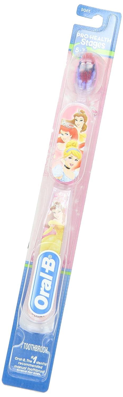 Oral-B Kids Disney Princess Manual Toothbrush 6 Count - Soft Bristles ...