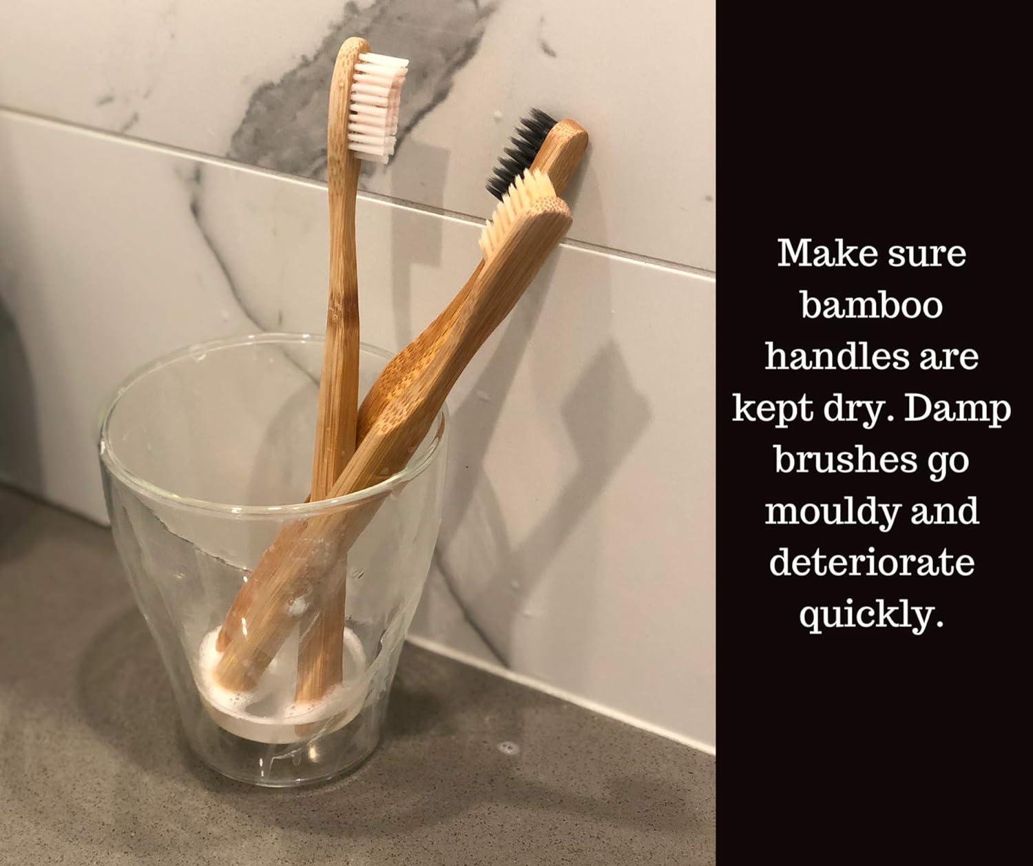 Bamboo Toothbrushes with Plant-Based Bristles | Vegan and Plastic-Free ...