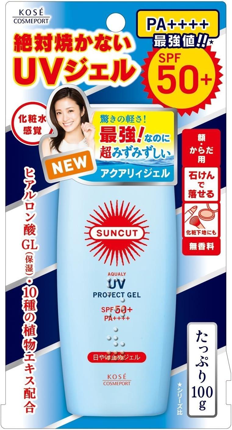 Kose Cosmeport Sun Cut Sunscreen Gel SPF50+ PA++++ 100g | Buy Now with ...