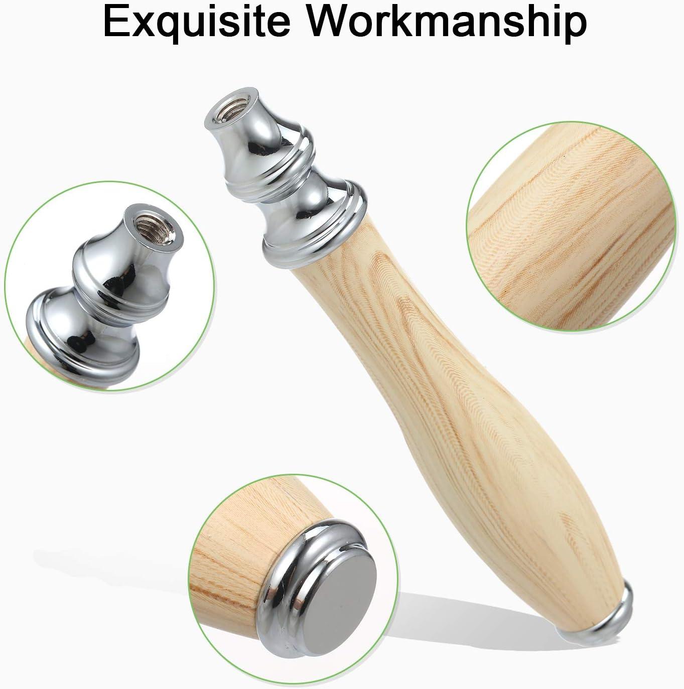 DAOCO Stainless Steel Double-Edged Razor Grip | Safety Beard & Mustache ...