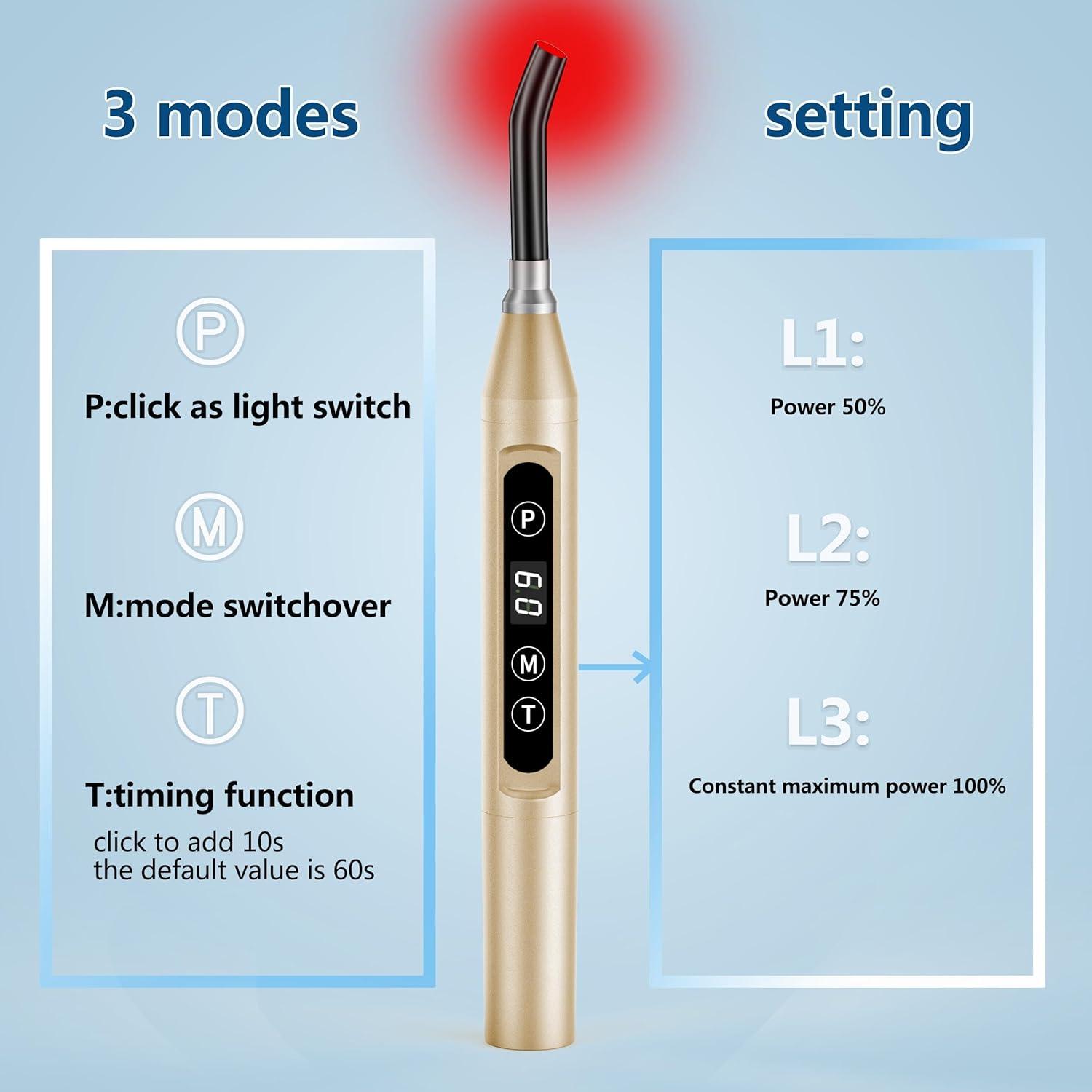 Farmlite Red Light Therapy Cold Sore Treatment Device for Lips - Fever ...