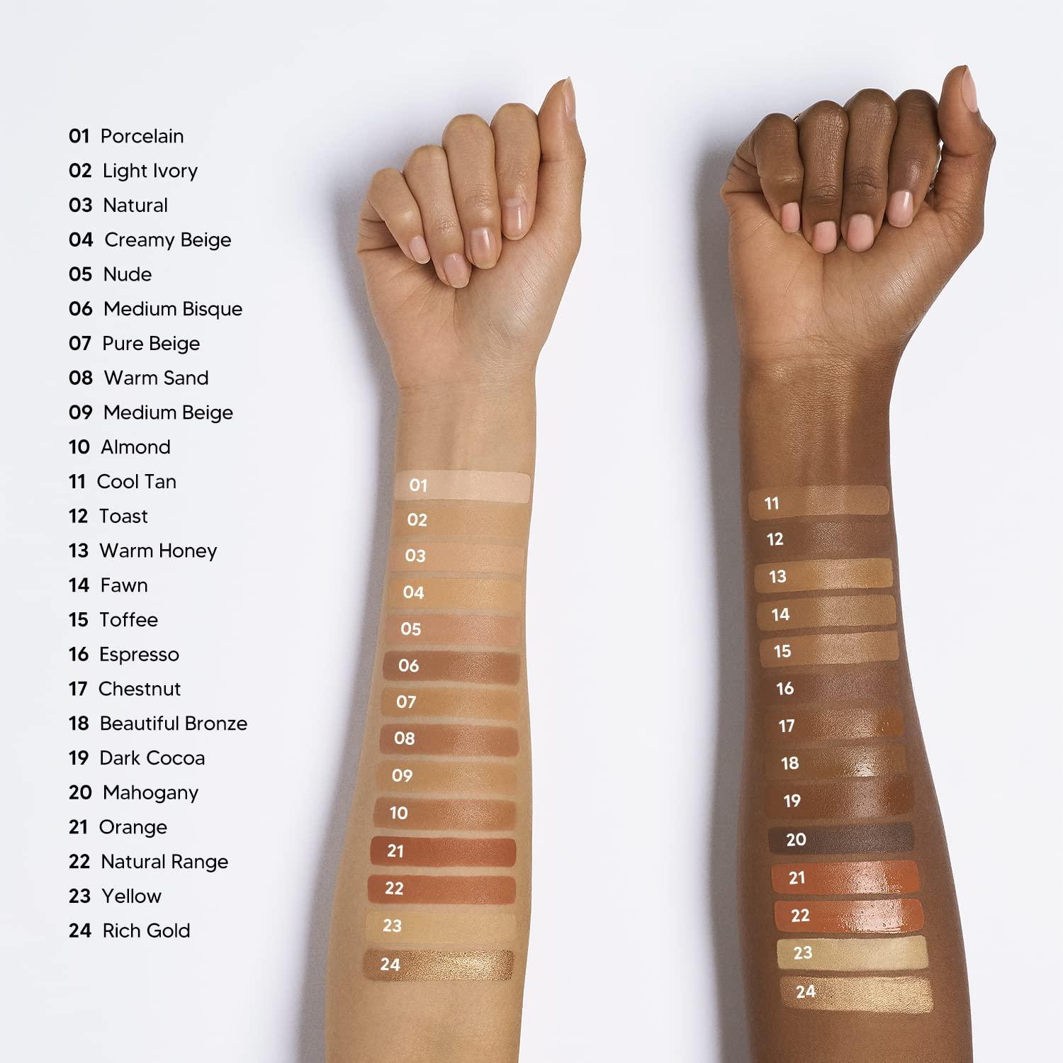 Ruby Kisses HD Brush Concealer & Foundation 3 Pack (Fawn)