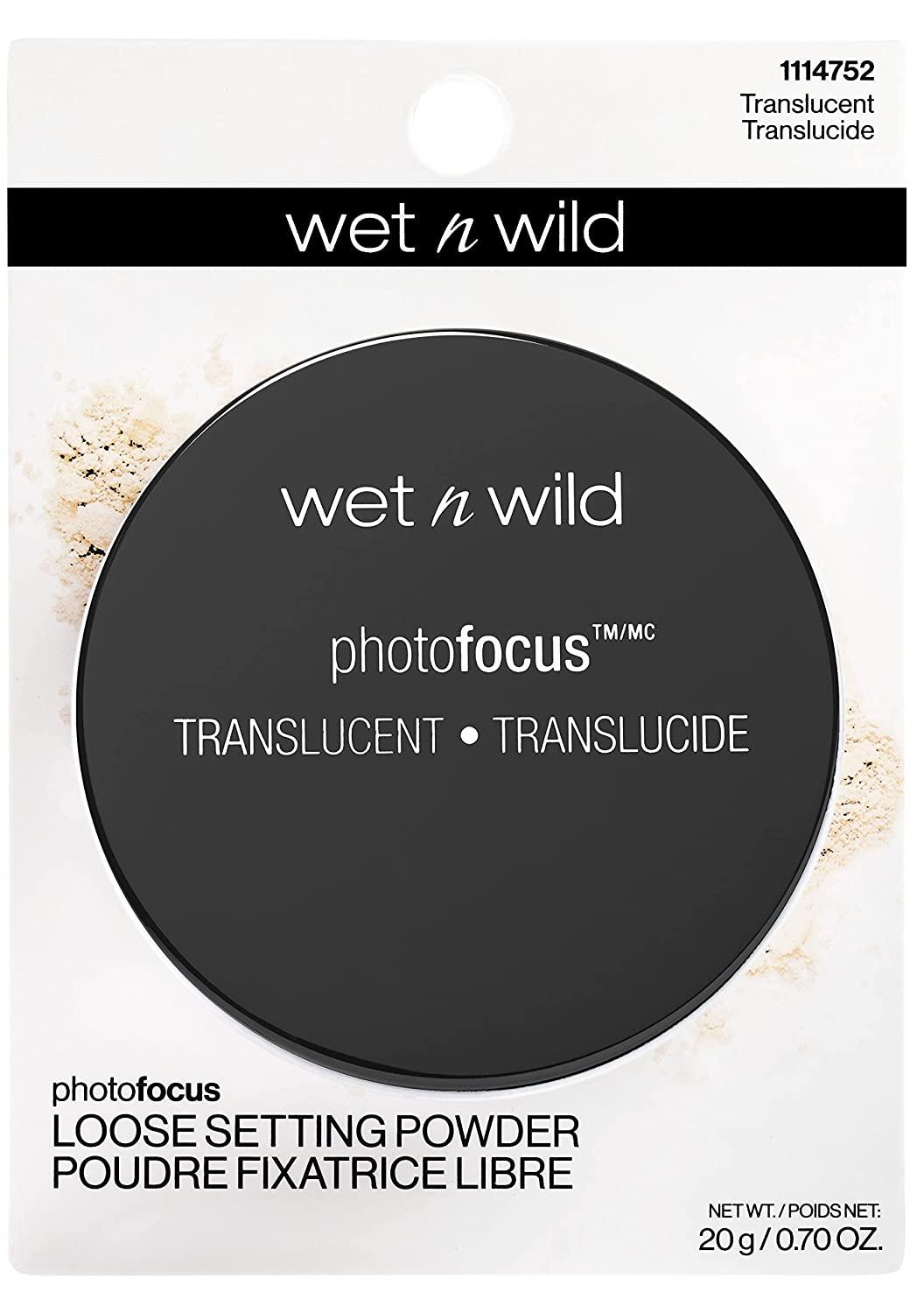 Wet n Wild Photo Focus Loose Setting Powder Off-White Translucent - New ...