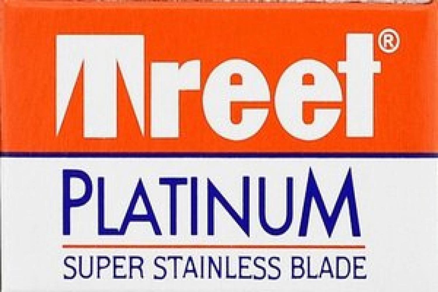 Buy 10 Treet Platinum Razor Blades - Premium Quality Sharper Shave Fast ...