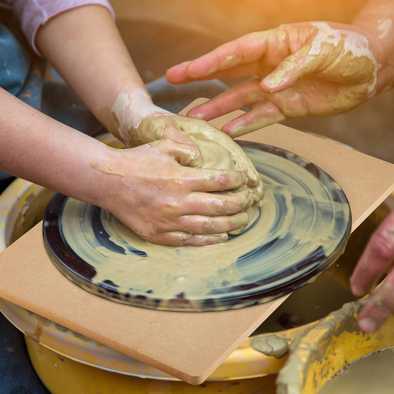 Portable Clay Wedging Board with Handle - 12x18 Inch - Ideal for Clay ...