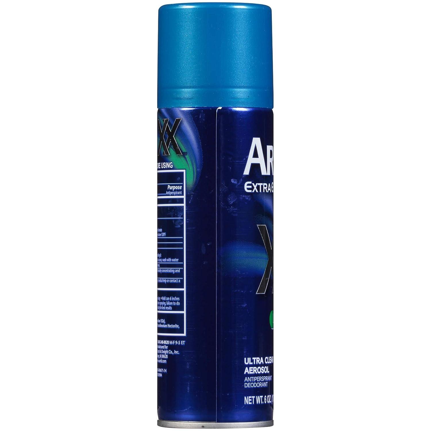 Arrid XX Dry Ultra Fresh Antiperspirant & Deodorant Spray 6oz - Pack of ...