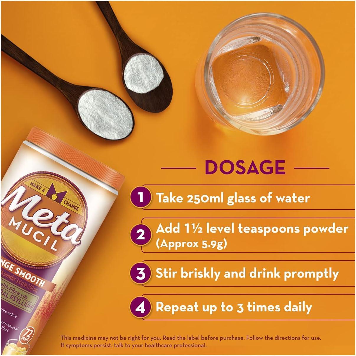 Metamucil Daily Fibre Supplement 300 Capsules - Promote Gut Health ...