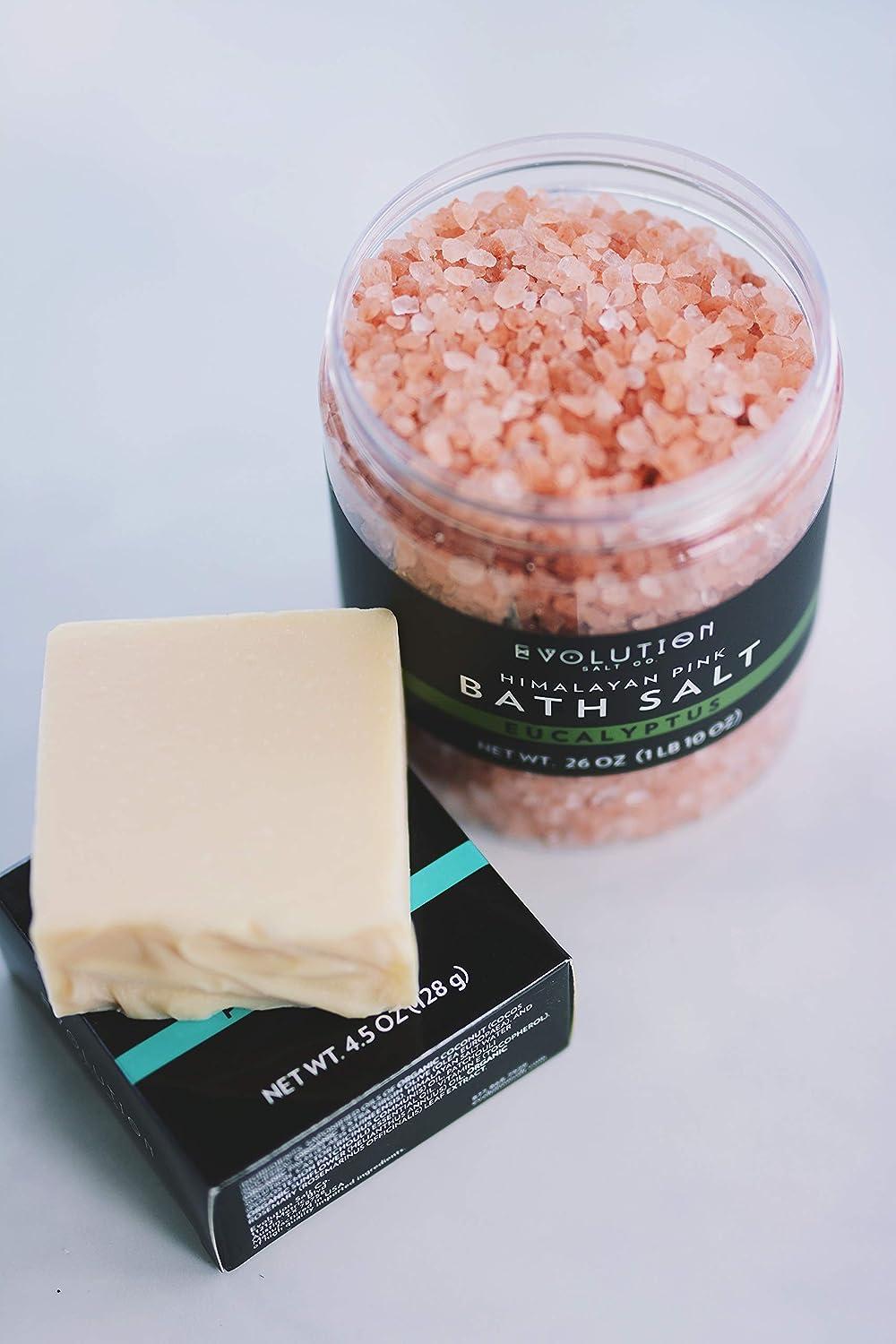 Evolution Salt Coconut Bath Sole Soap 4.5 Oz - Natural Detoxifying Skin ...