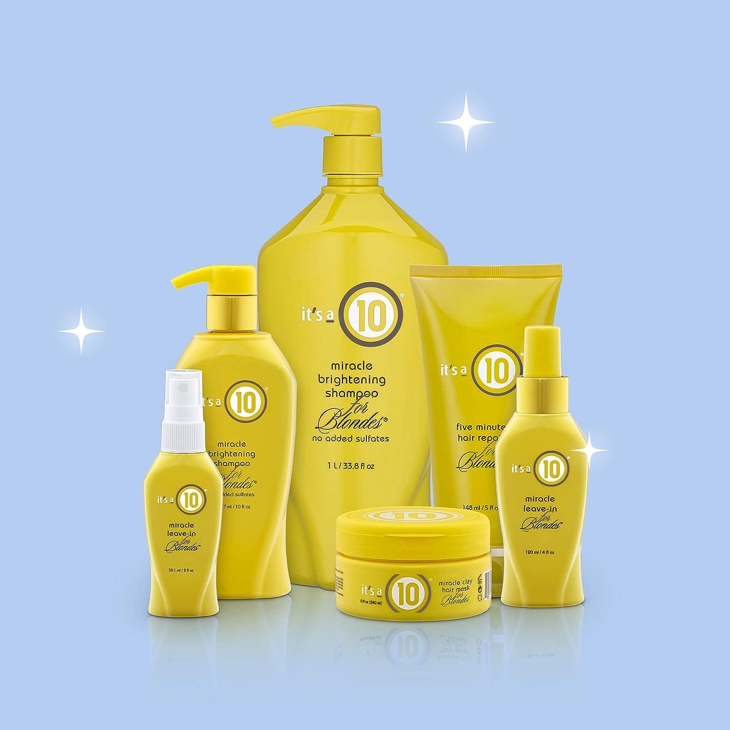 It's a 10 Haircare Miracle Leave-In for Blondes 4 fl. oz. - Pack of 1 ...