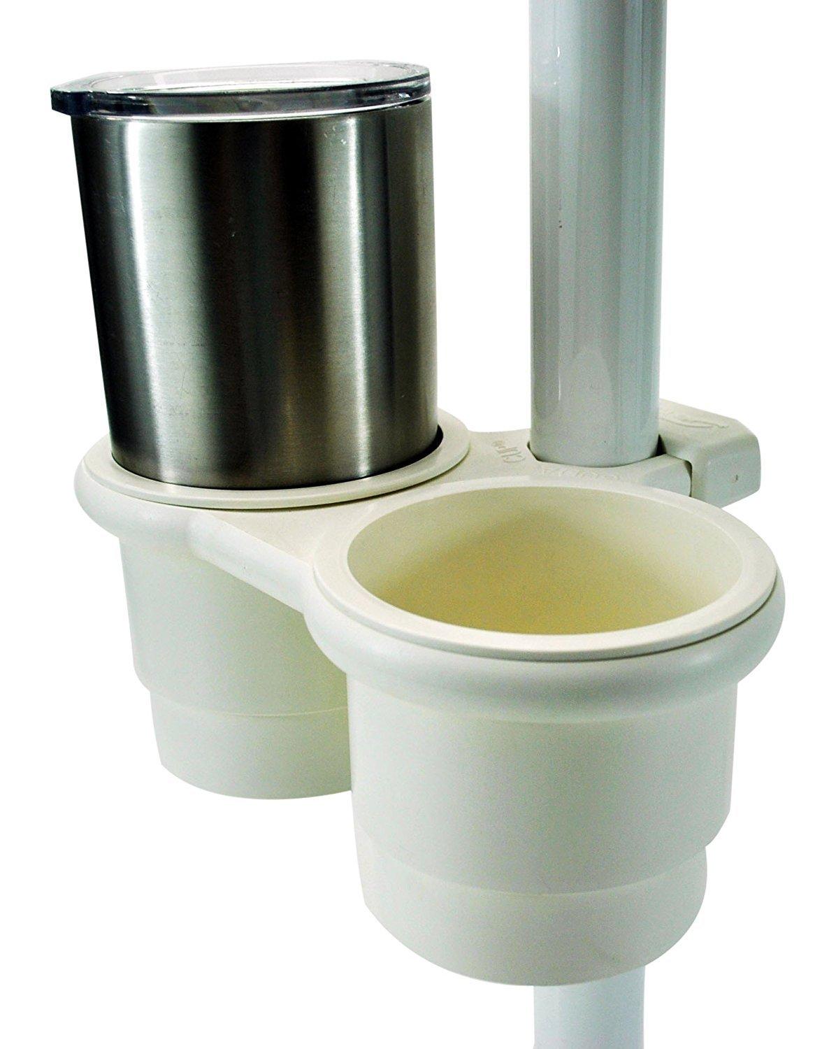 Cuda's Customs Marine Boat Cup Holder - Universal Clamp-on Mount with ... Cuda's Customs Marine Boat Cup Holder - Universal Clamp-on Mount with ...