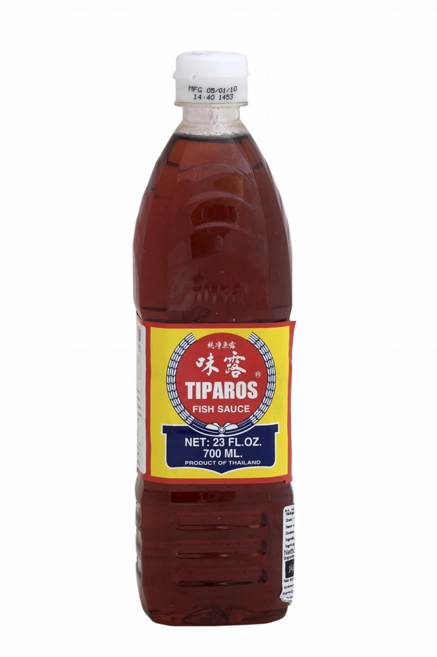 TIPAROS Fish Sauce 700ml - Authentic Thai Condiment for Cooking and ...