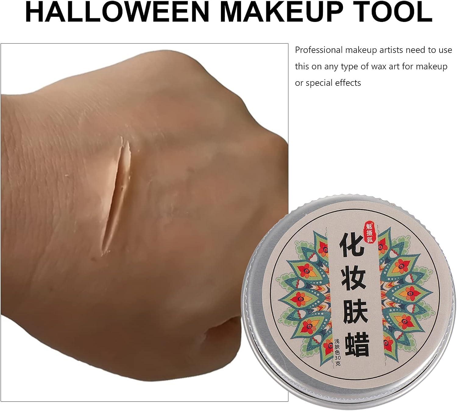 FOMIYES Halloween Makeup Skin Wax for Fake Wound Scars - Special ...