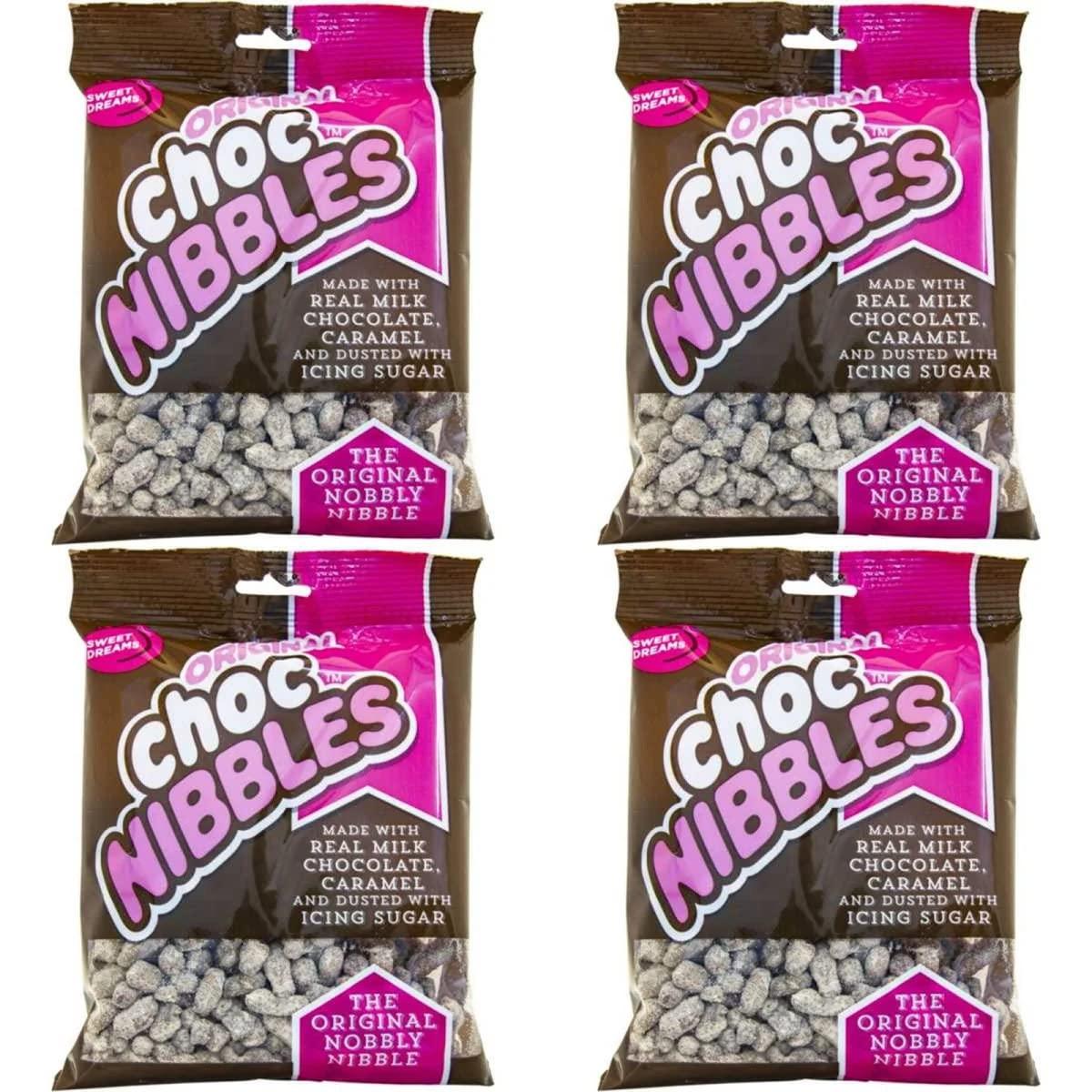 Original Chocolate Nibbles Milk Chocolate Caramel Dusted With Icing ...