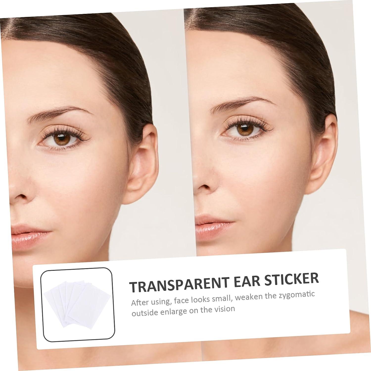 Clear Elf Ear Stickers - 24 Sheets | Transparent Makeup Earring Lift ...