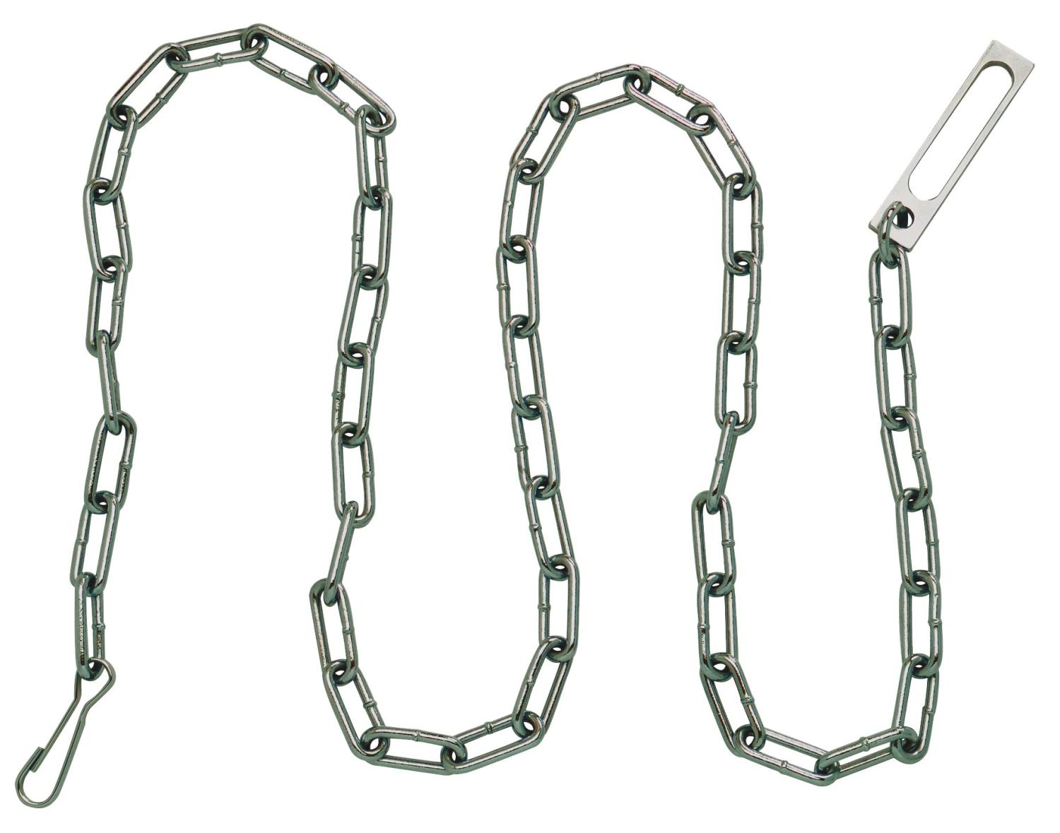 Peerless Handcuff Company 60-Inch Security Plated Chain with Oversize ...