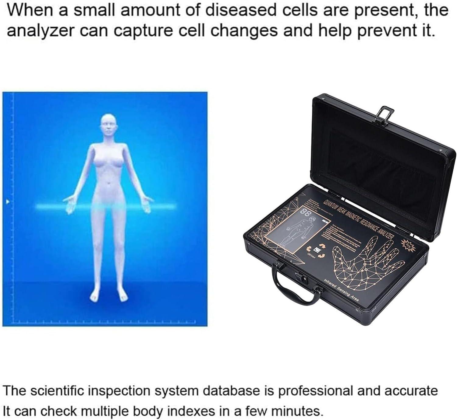 Quantum Health Analyzer - Portable Professional Quantum Resonance Body ...