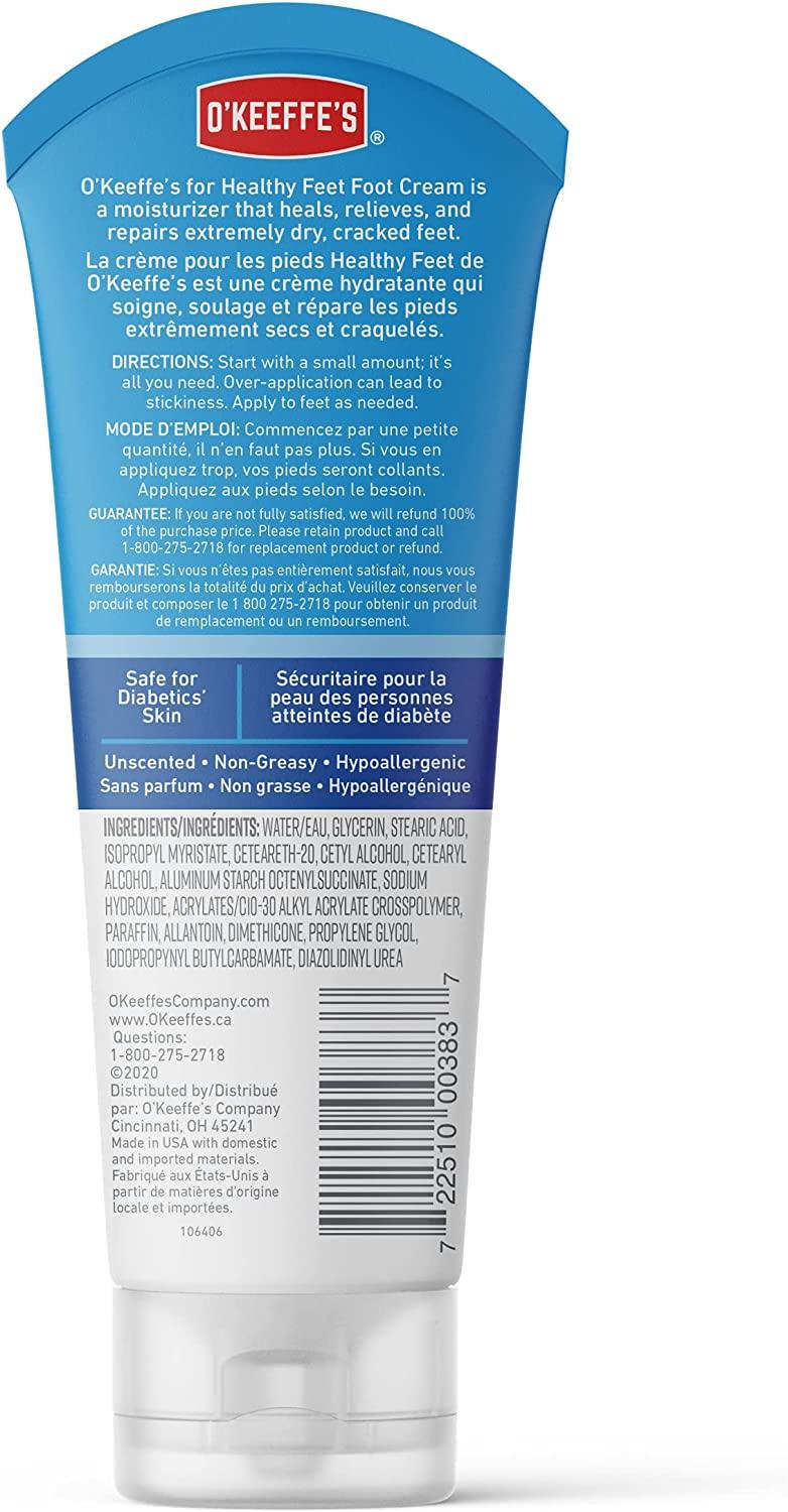 O'Keeffe's Working Hands & Healthy Feet Cream Bundle - 7 oz Tubes for ...