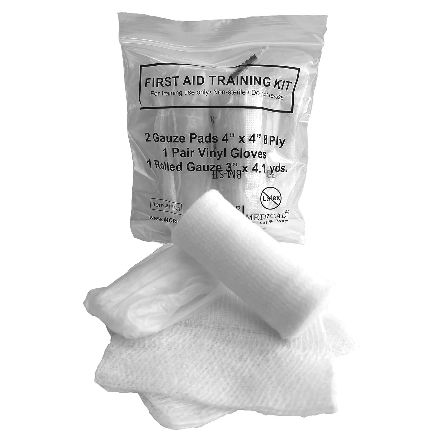 10-Pack Basic First Aid Training Kits by MCR Medical: Essential ...