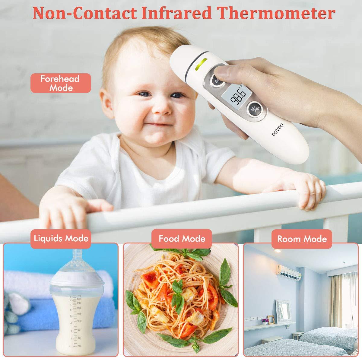 Non-Contact Infrared Thermometer | Touchless Digital Forehead ...