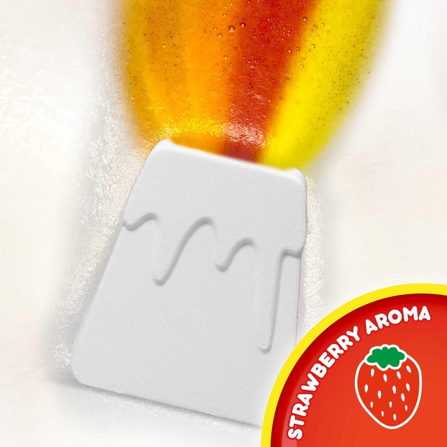 Inkee Foamy Volcano 10 Set | Colorful Bath Bombs for Kids | Cola ...