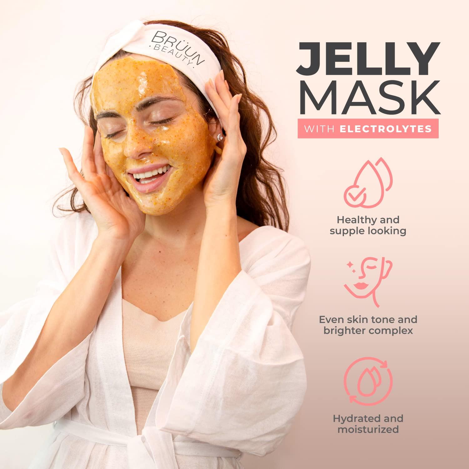 Br un Peel-Off Gelee Mask | Premium Modeling Chocolate Glass Powder for ...
