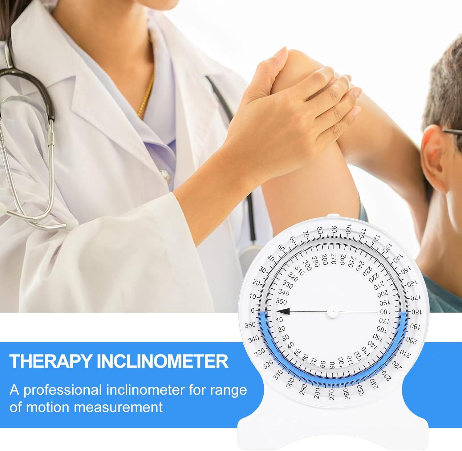 Buy Therapy Inclinometer PT - Accurate ROM Angle Finder & Joint ...